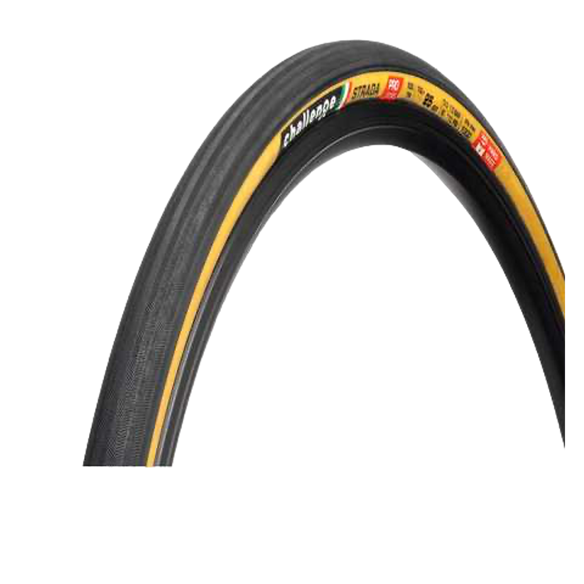 Neumático Challenge Strada PRO - 700x25 Negro/Tan 300TPI