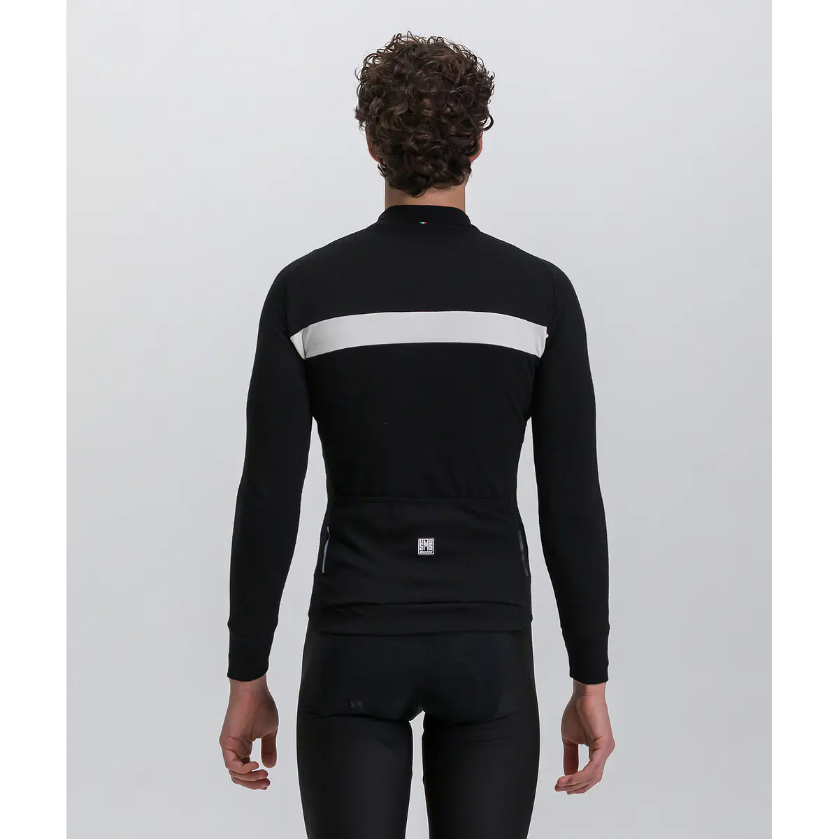 Tricota Santini Lana Merina Hombre Black