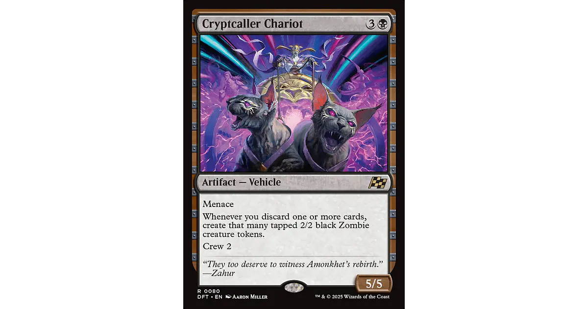 Cryptcaller Chariot | Español | NM | DFT
