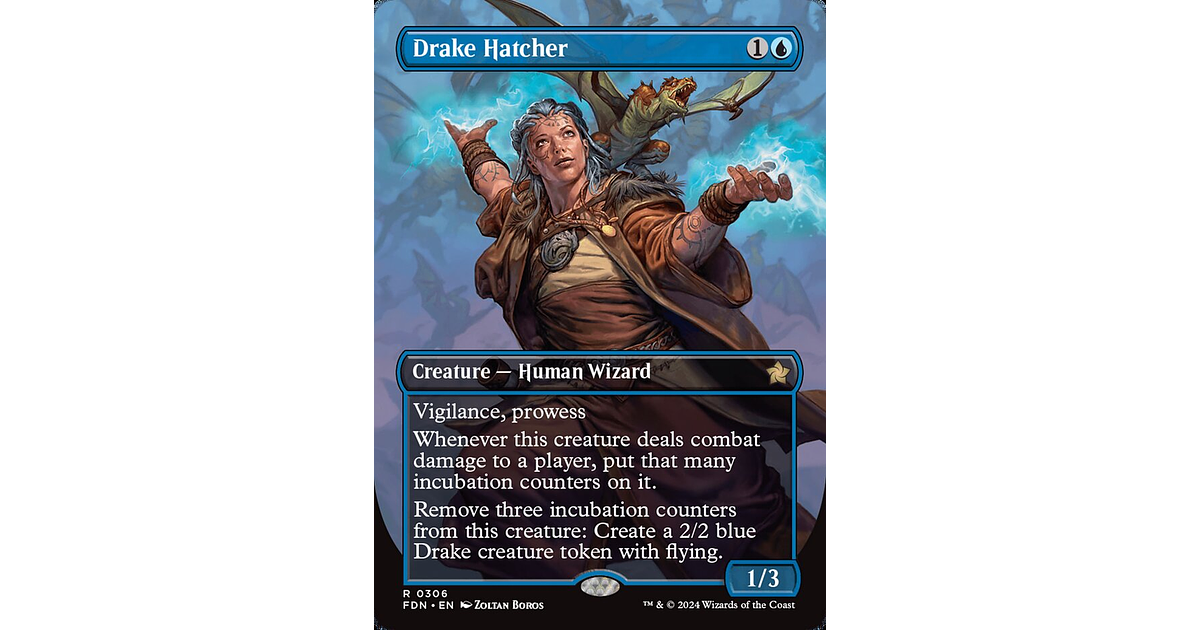 Drake Hatcher (Borderless) | Inglés | NM | FDN