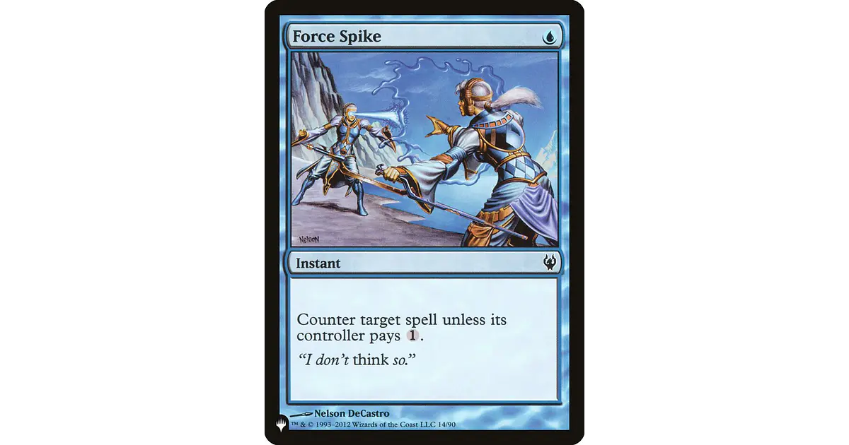 Force Spike | Inglés | NM | PLST