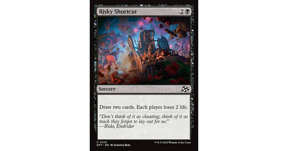 Risky Shortcut | Inglés | NM | DFT