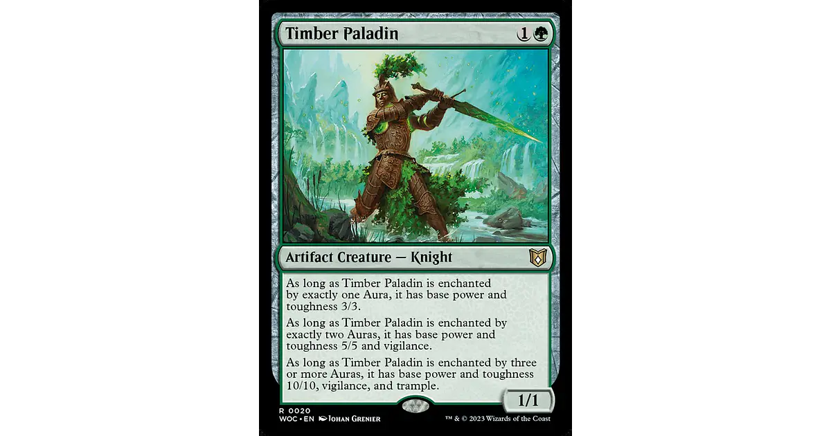 Timber Paladin | Español | NM | WOC