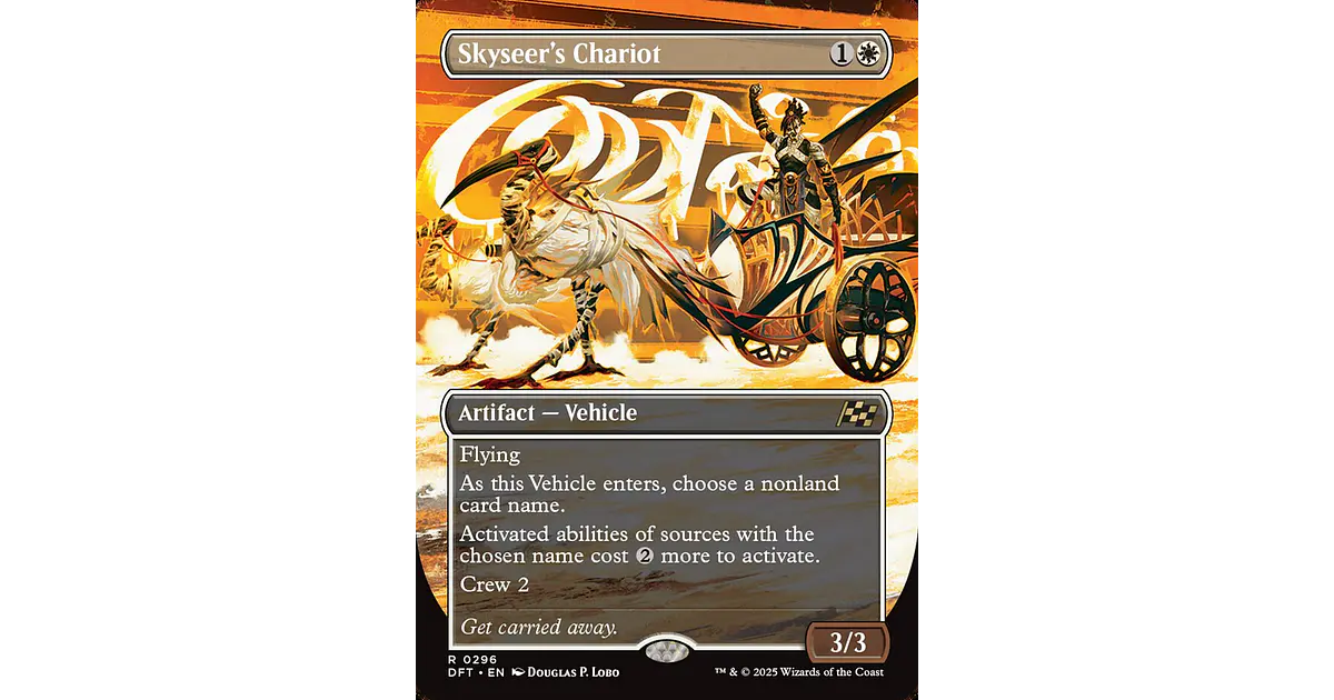 Skyseer's Chariot (Borderless) | Inglés | NM | DFT