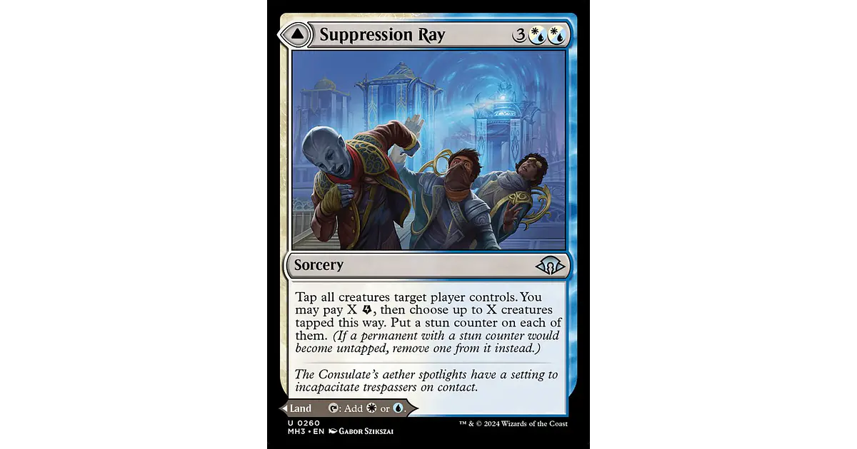 Suppression Ray // Orderly Plaza | Español | NM | MH3