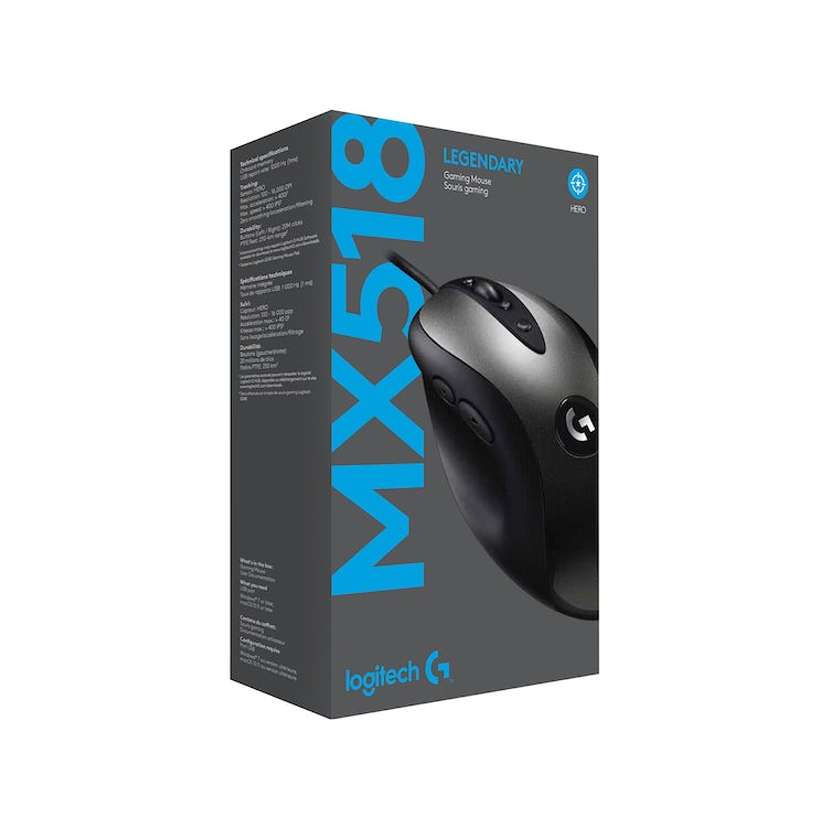 Mouse Gamer Logitech MX518