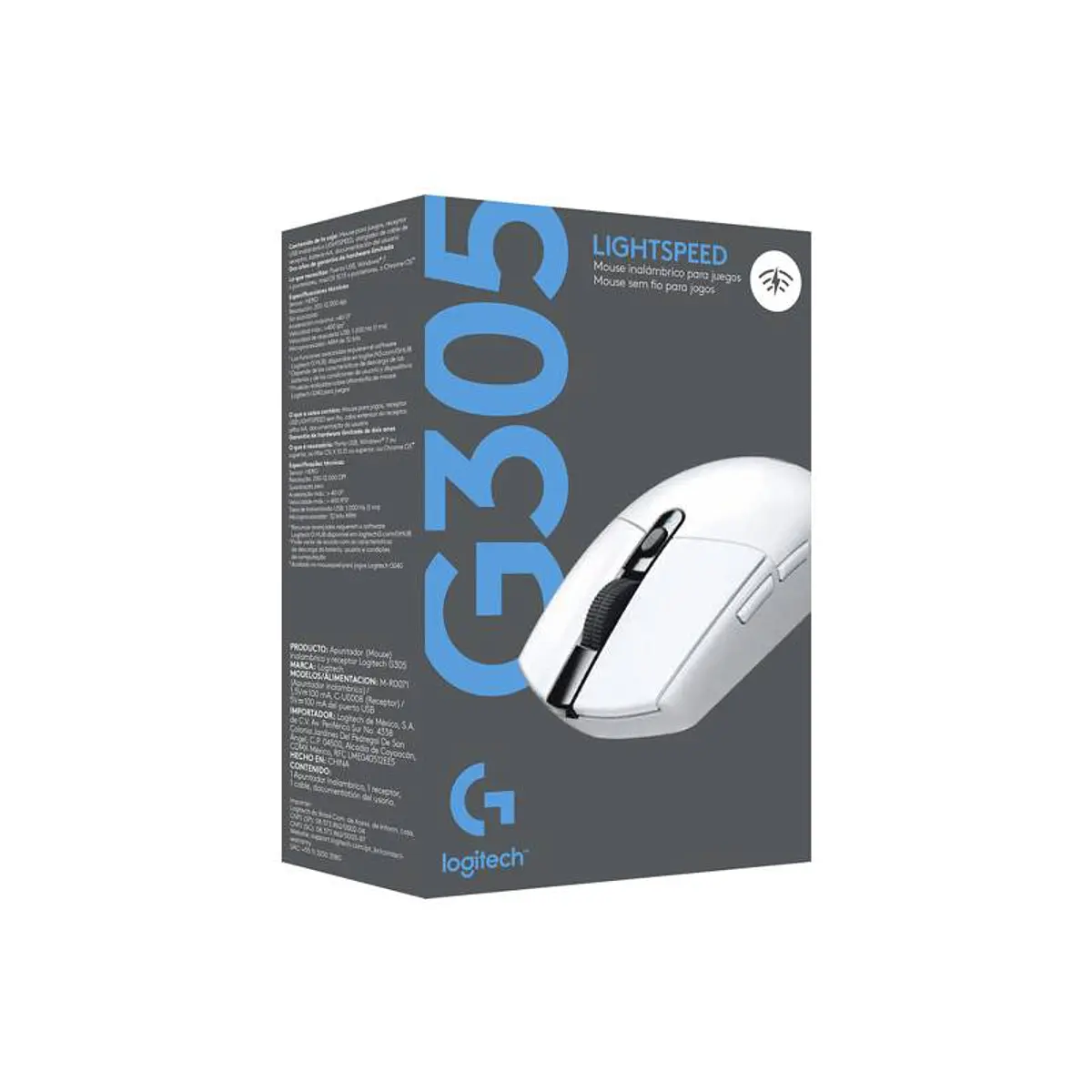 Mouse Gamer Logitech G305 White