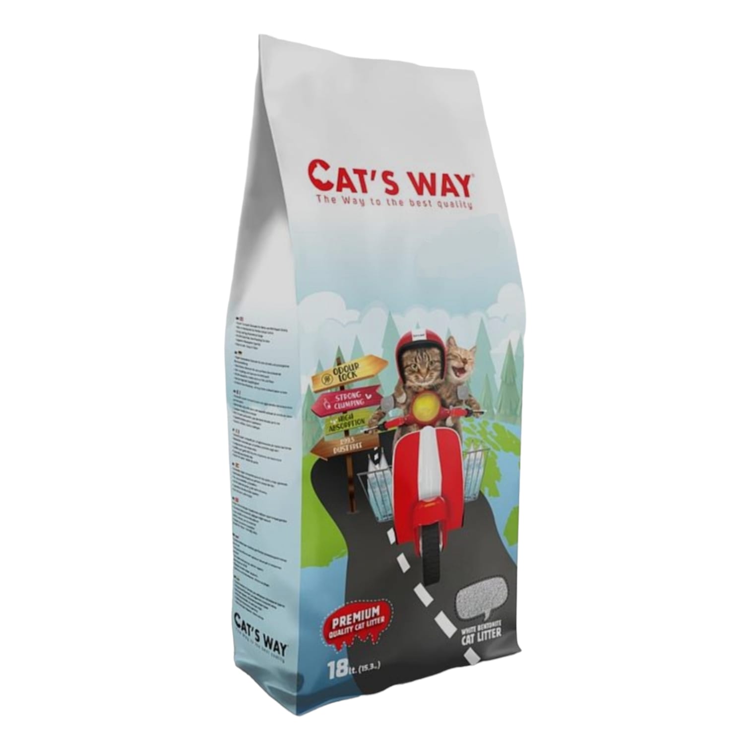 Arena Sanitaria Cats Way 15kg