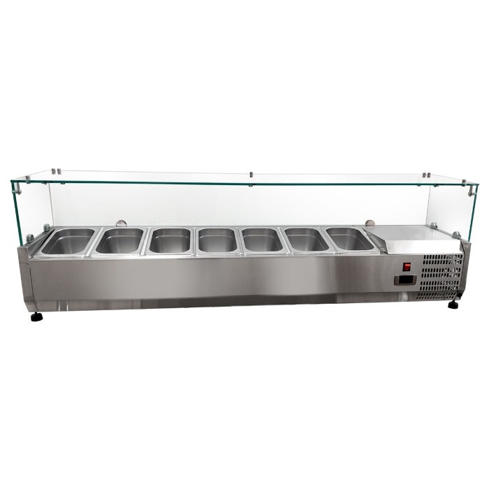 Salsera Refrigerada Sobremesa 150 cm, marca ITA