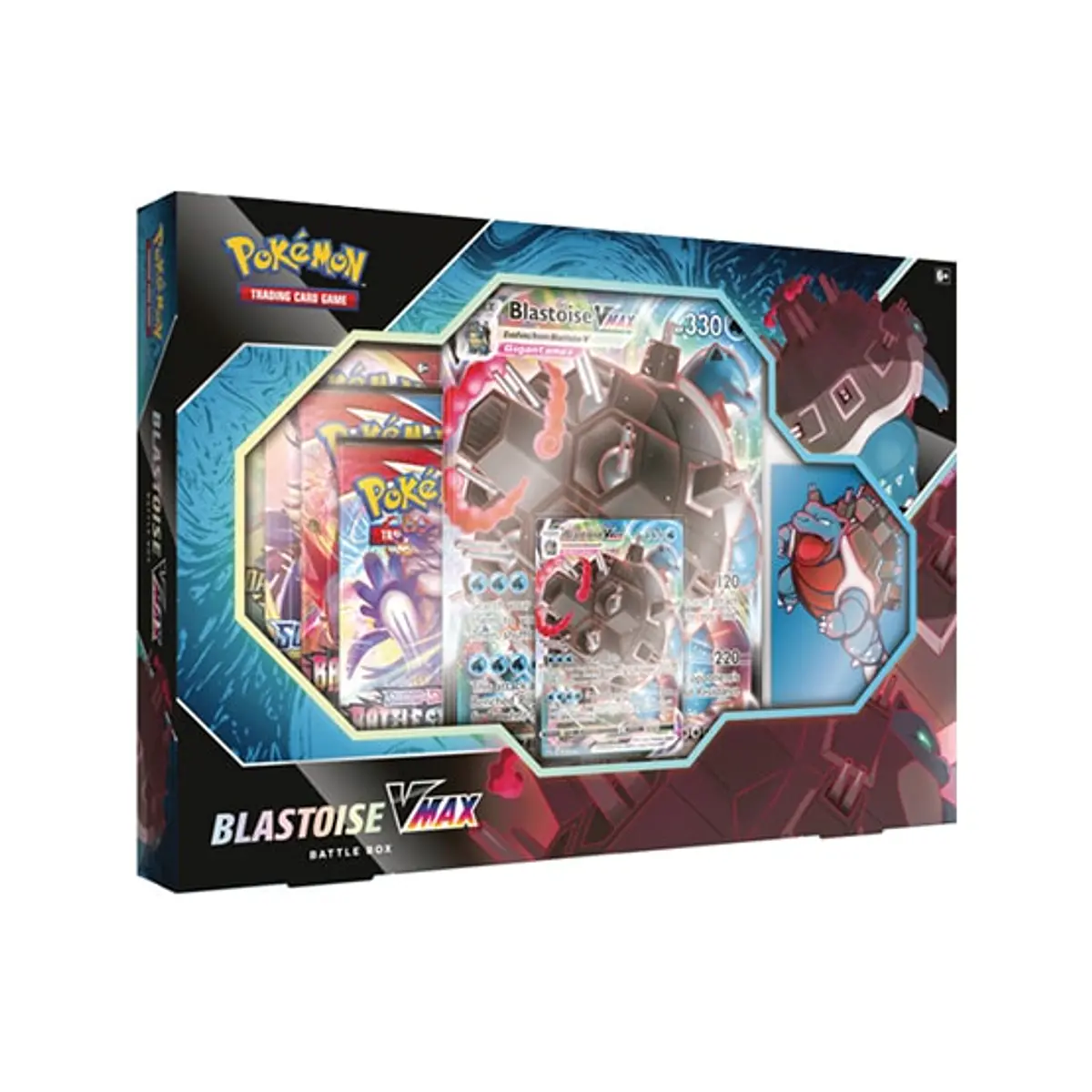 Pokémon TCG: Blastoise VMAX Battle Box English (Reposición) | Geekers