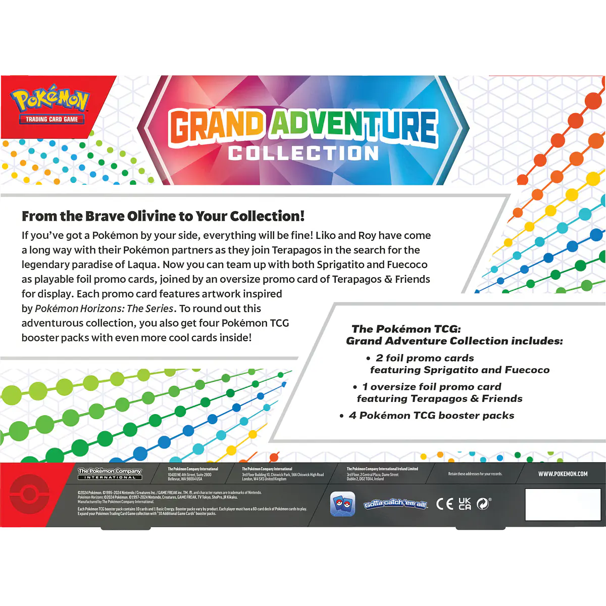 Pokémon TCG: Grand Adventure Collection Inglés [RESERVA 1] | Geekers