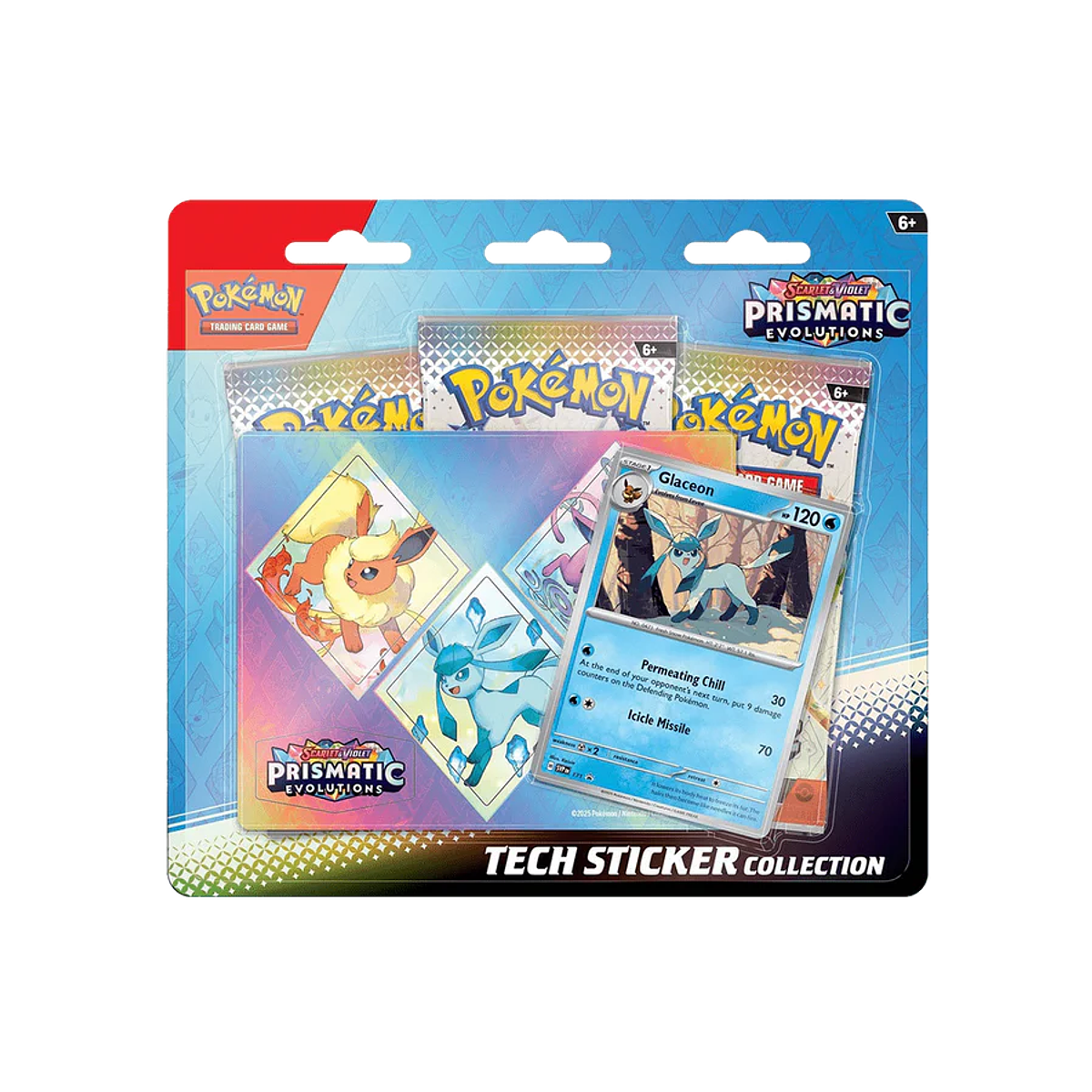 Pokémon TCG: Prismatic Evolutions Tech Sticker Box | Geekers