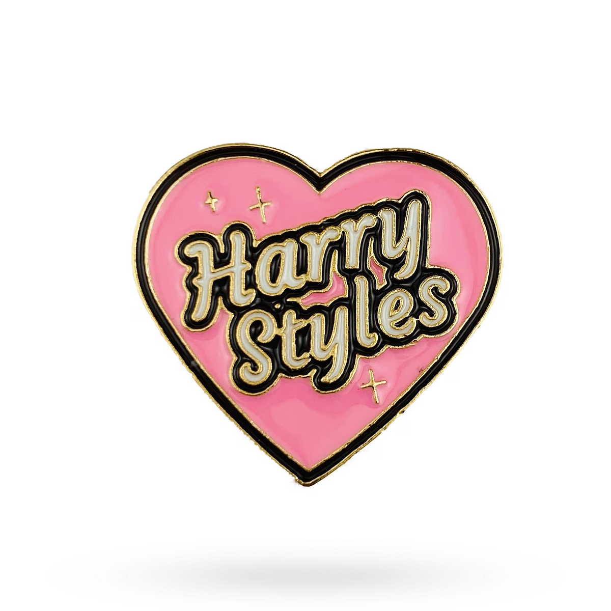 Harry Styles · Pink Heart Pin