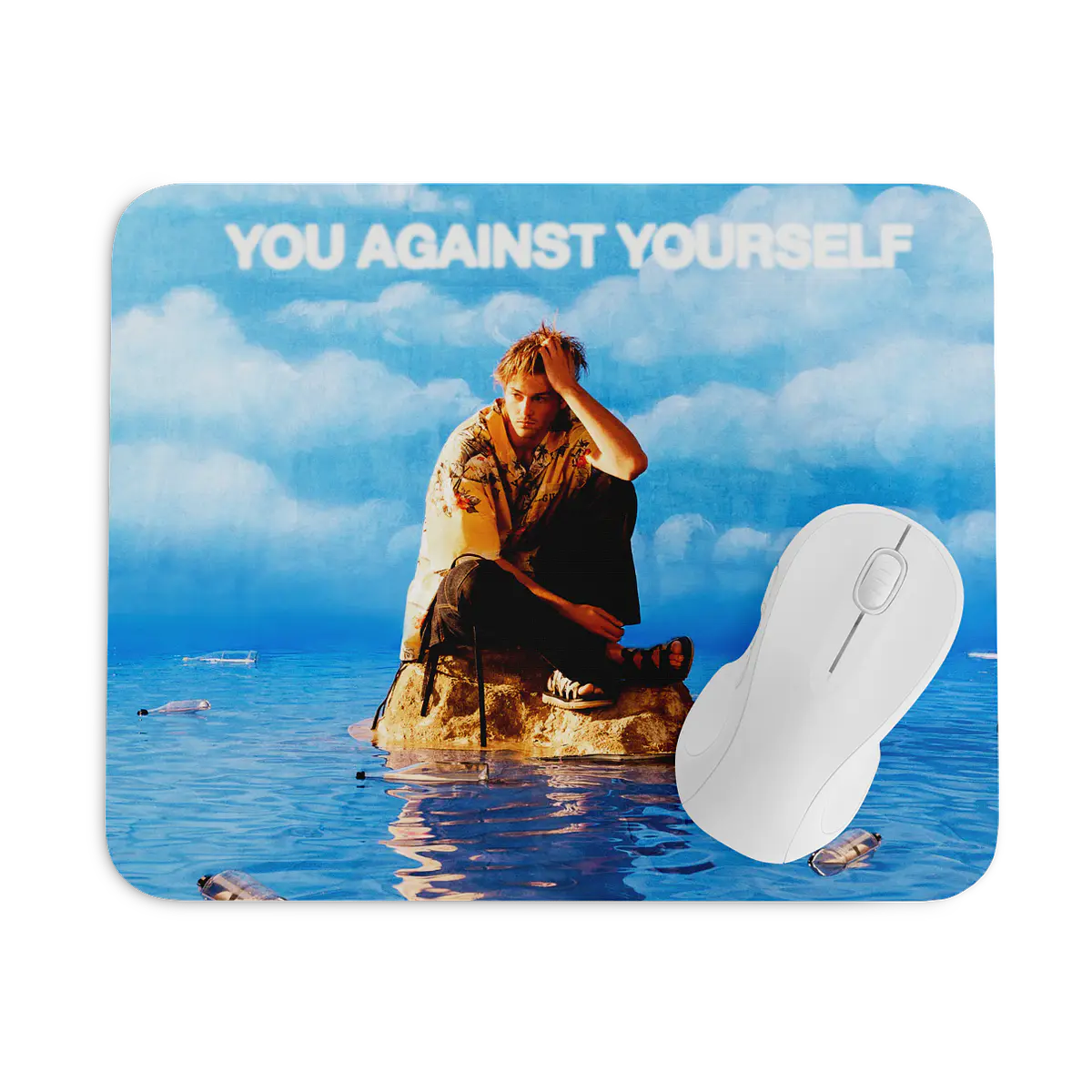 Ruel · You against yourself Mouse Pad