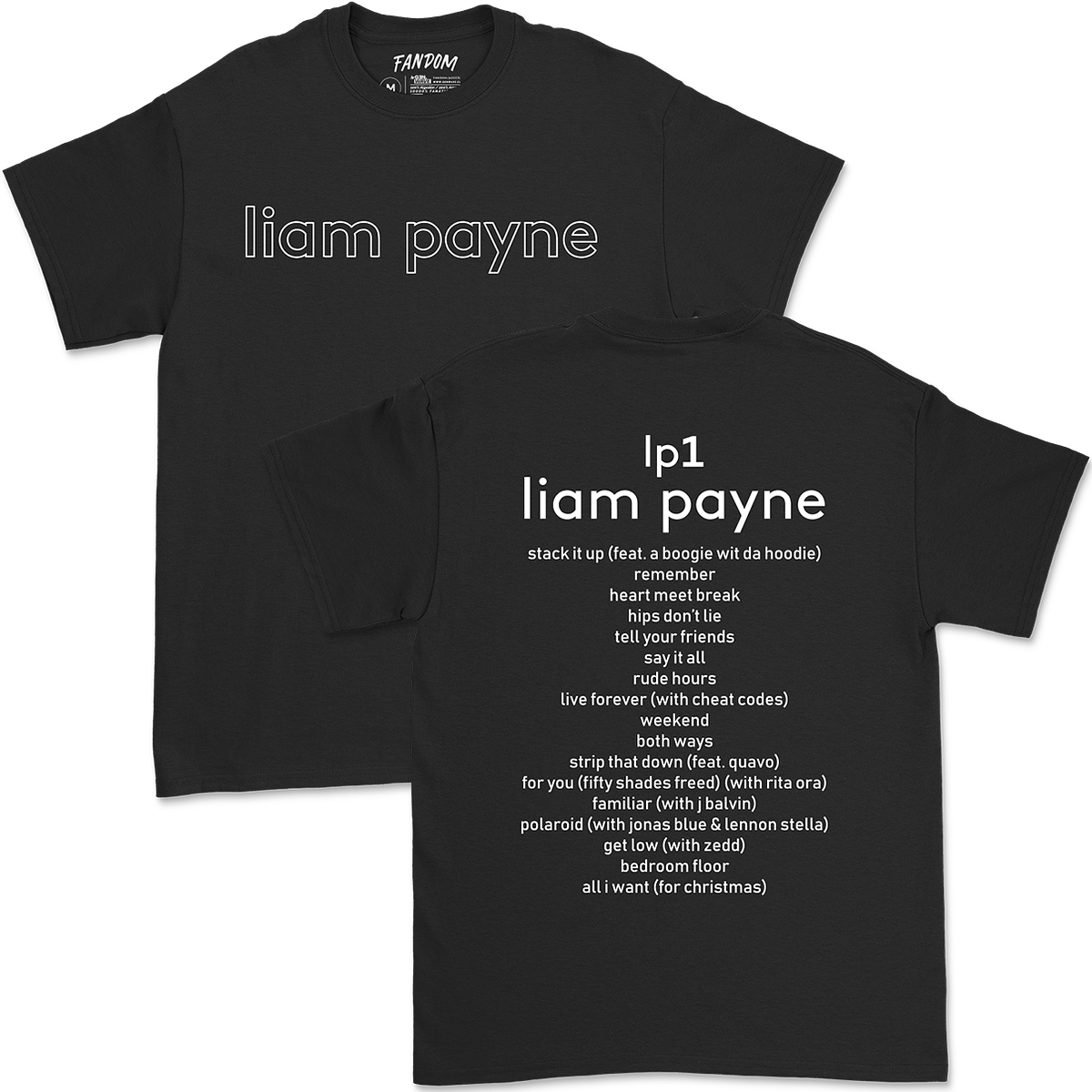Liam Payne · LP1 Tracklist Polera