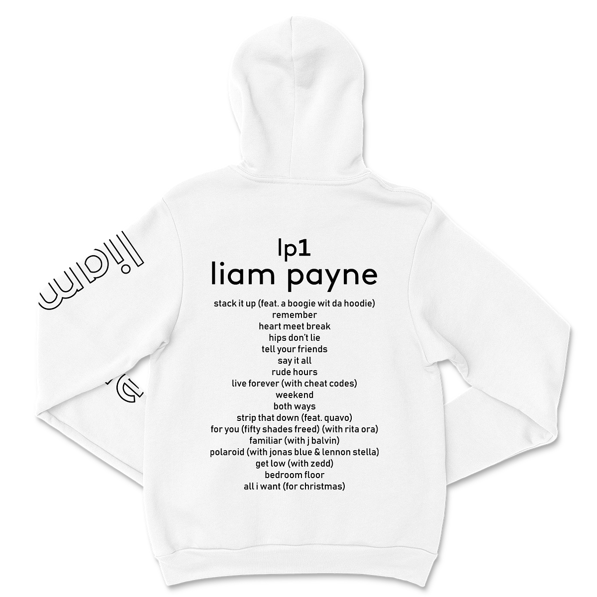 Liam Payne · LP1 Tracklist Hoodie