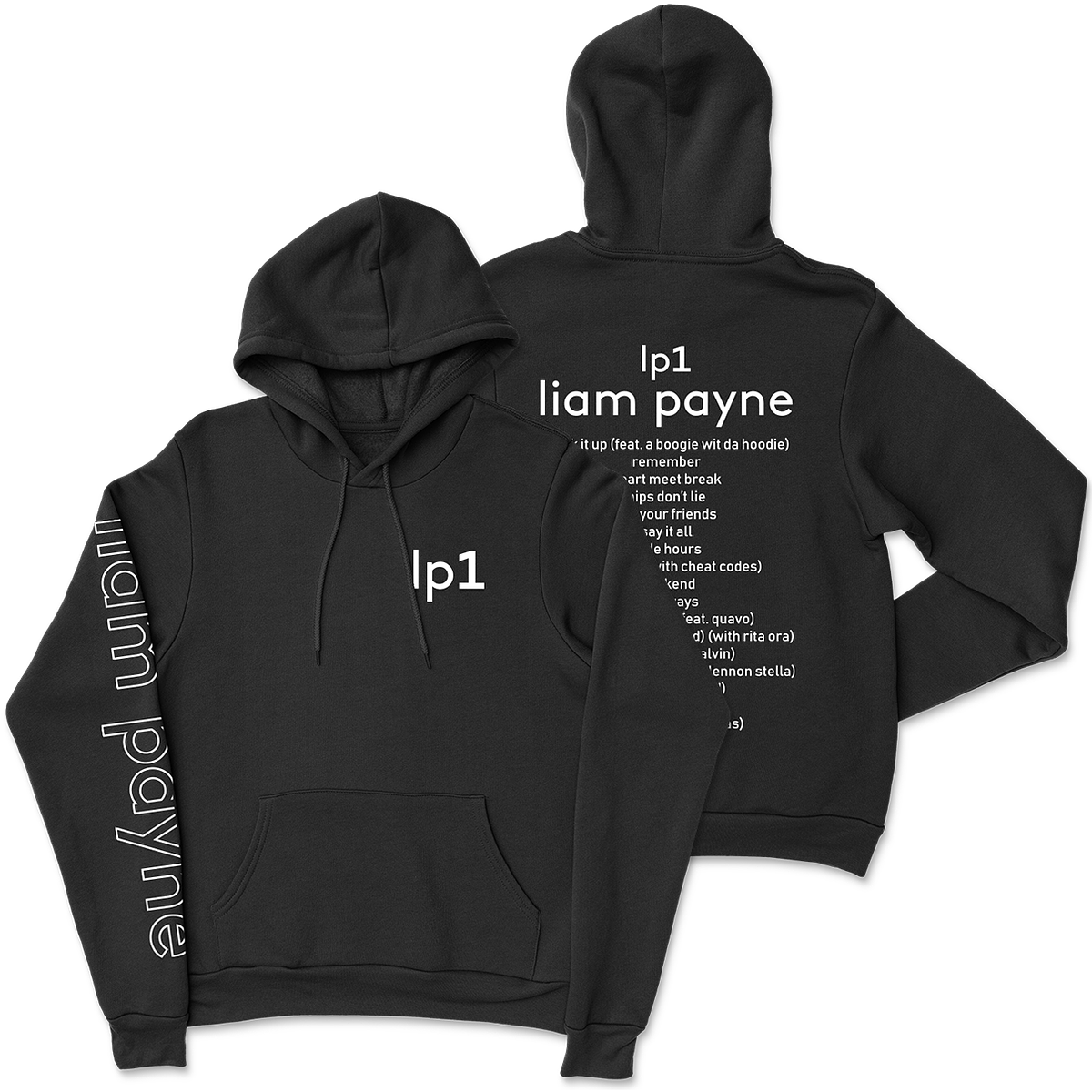 Liam Payne · LP1 Tracklist Hoodie