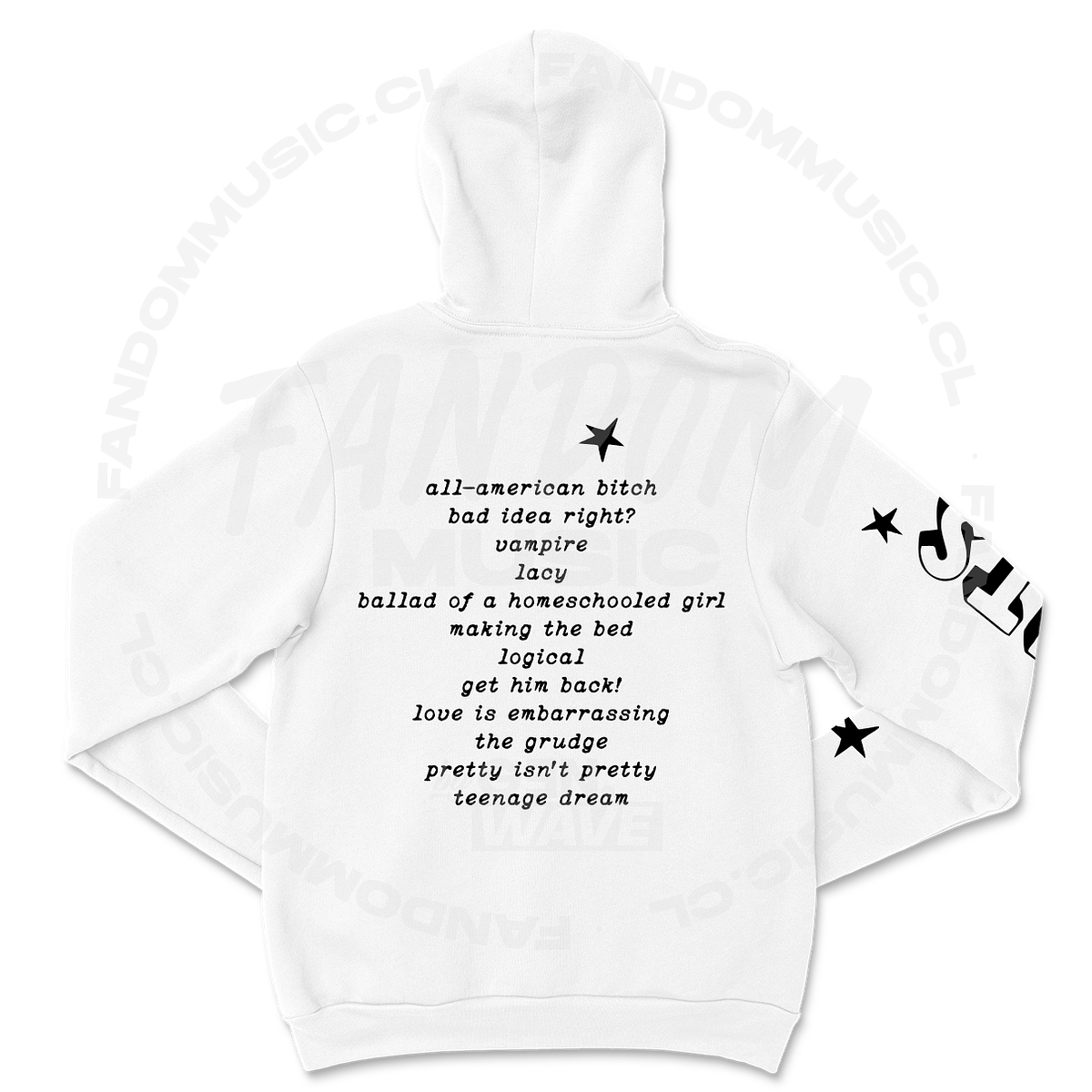 Olivia Rodrigo · Setlist Guts Hoodie