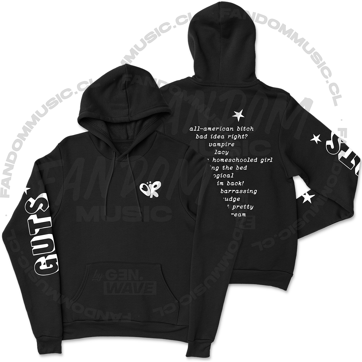Olivia Rodrigo · Setlist Guts Hoodie
