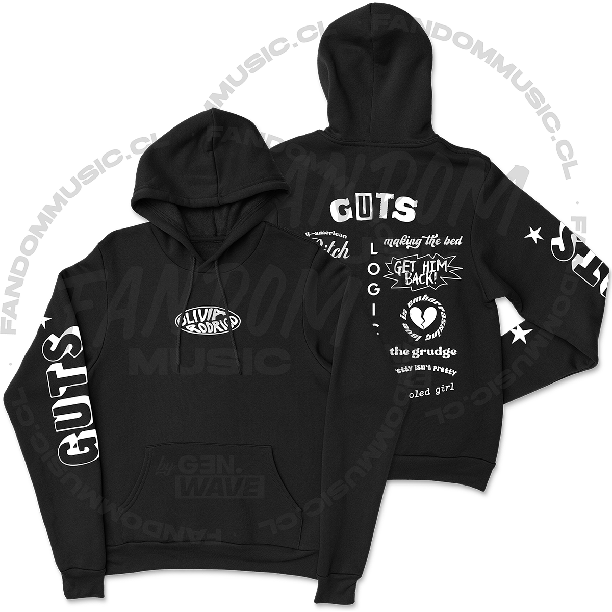 Olivia Rodrigo · Tracklist Guts Hoodie