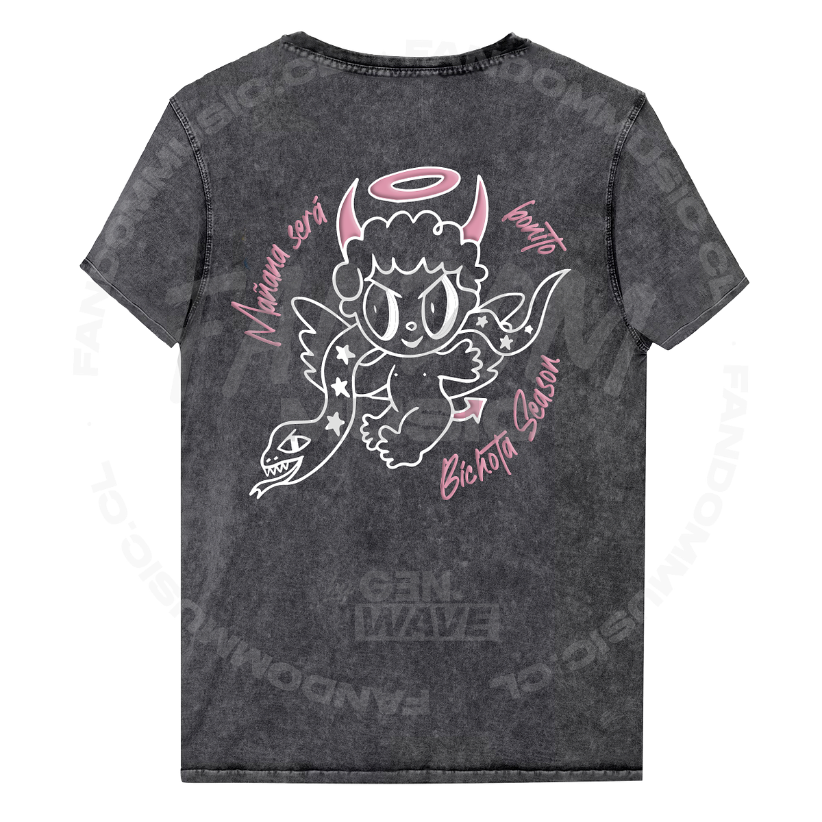 Karol G · Devil BS Polera Deslavada