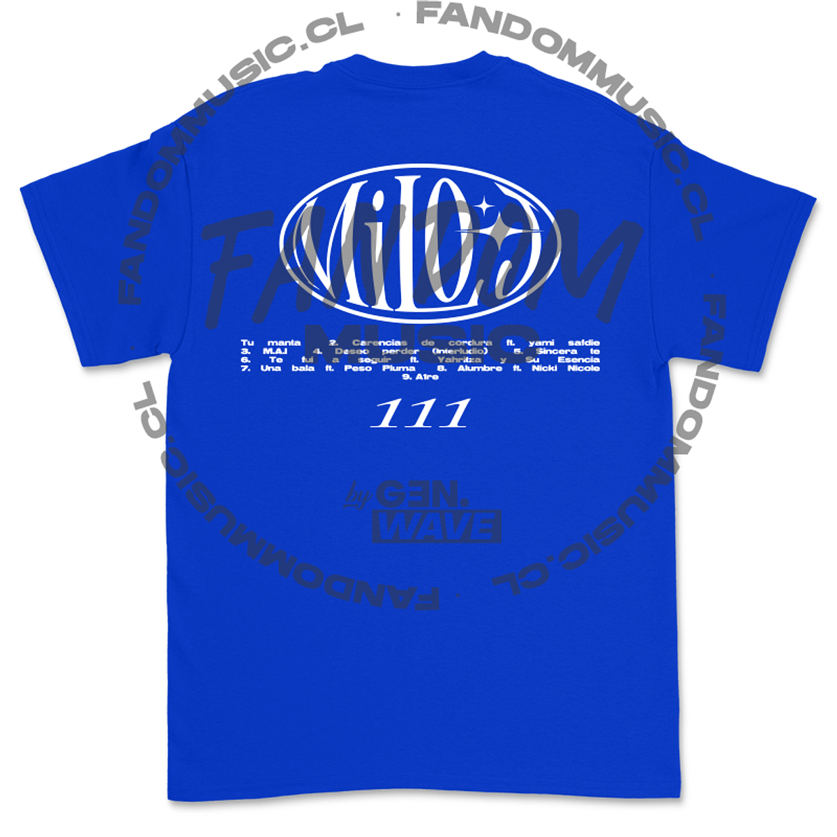 Milo J · 111 Tracklist Polera