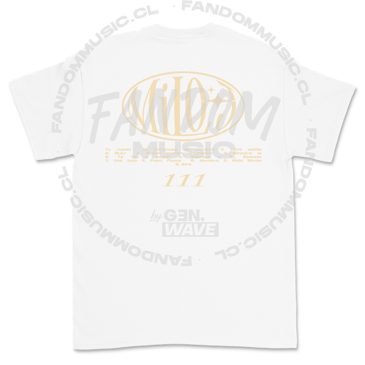 Milo J · 111 Tracklist Polera