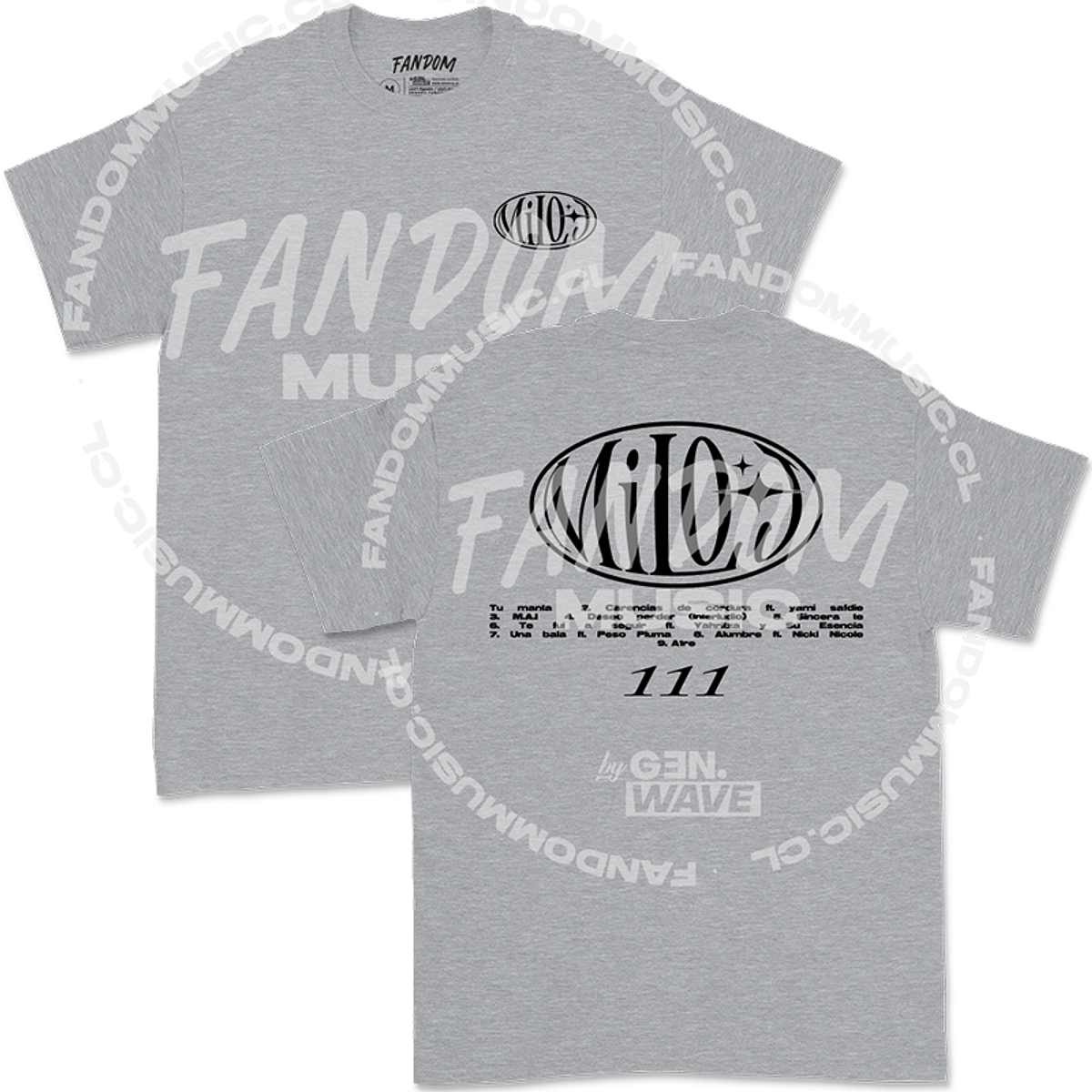 Milo J · 111 Tracklist Polera