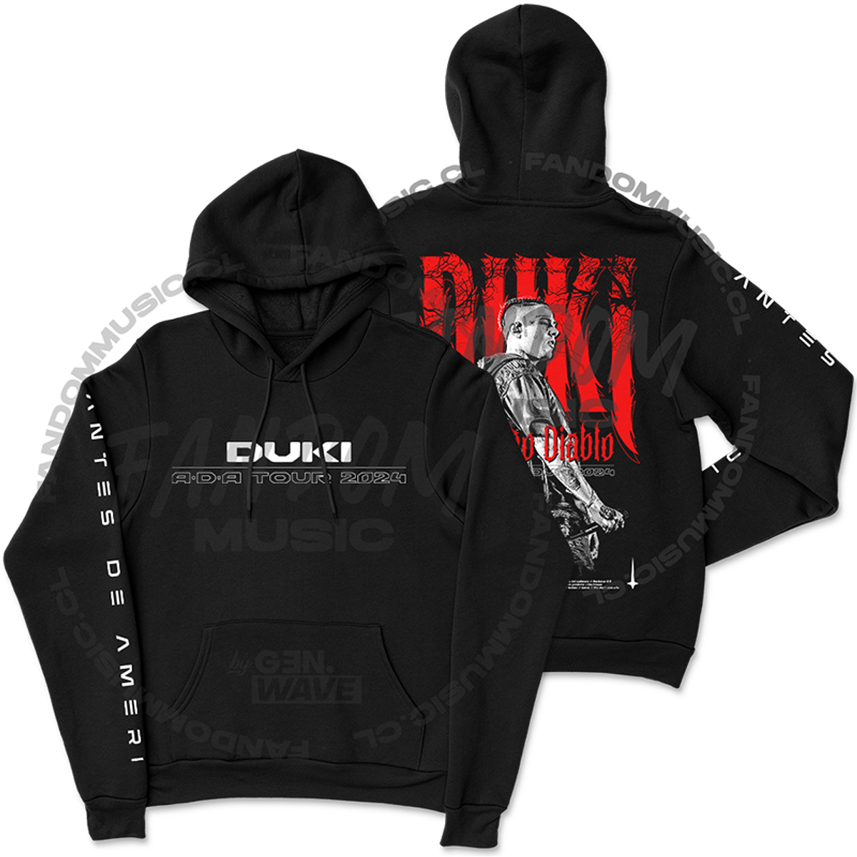 Duki · Modo Diablo Hoodie