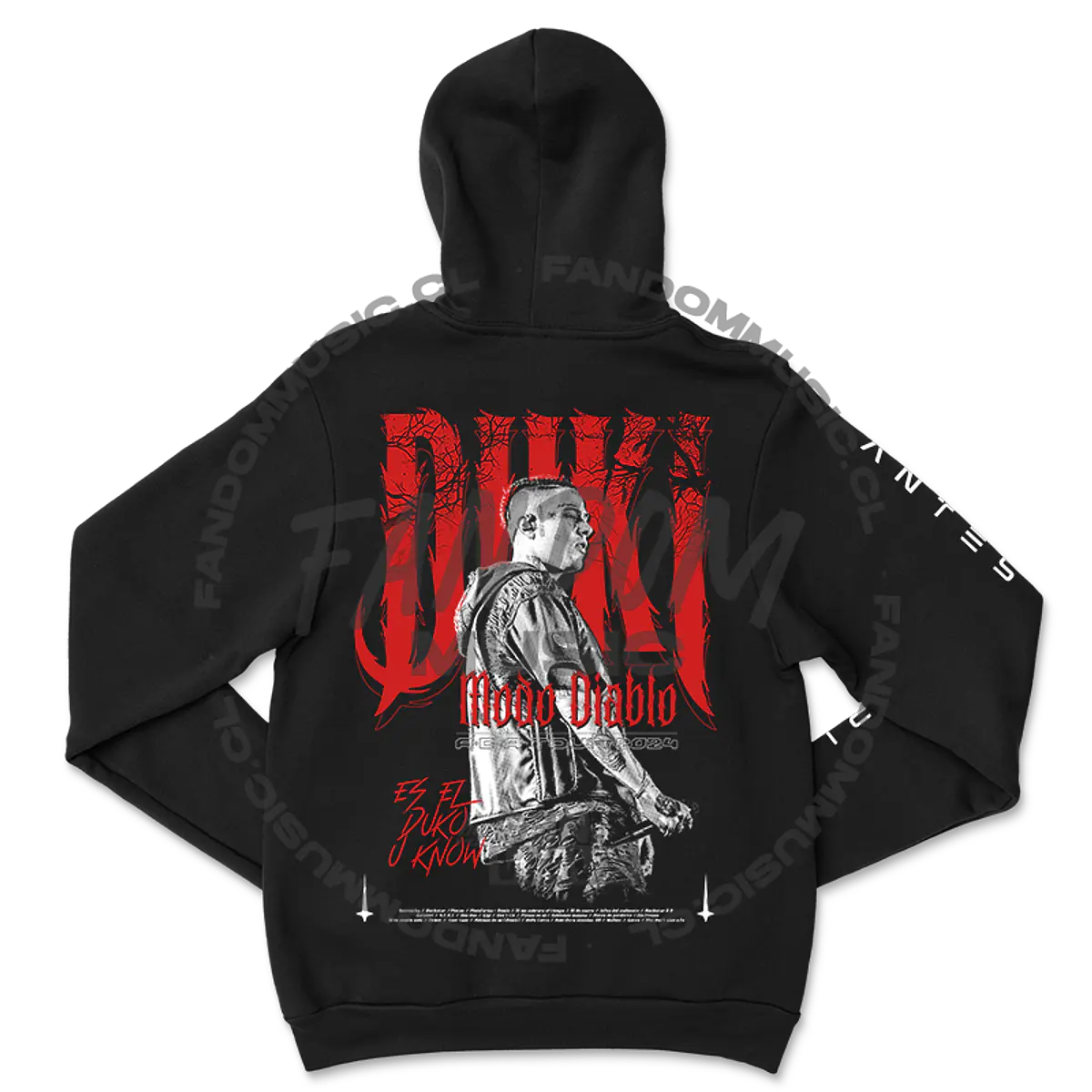 Duki · Modo Diablo Hoodie