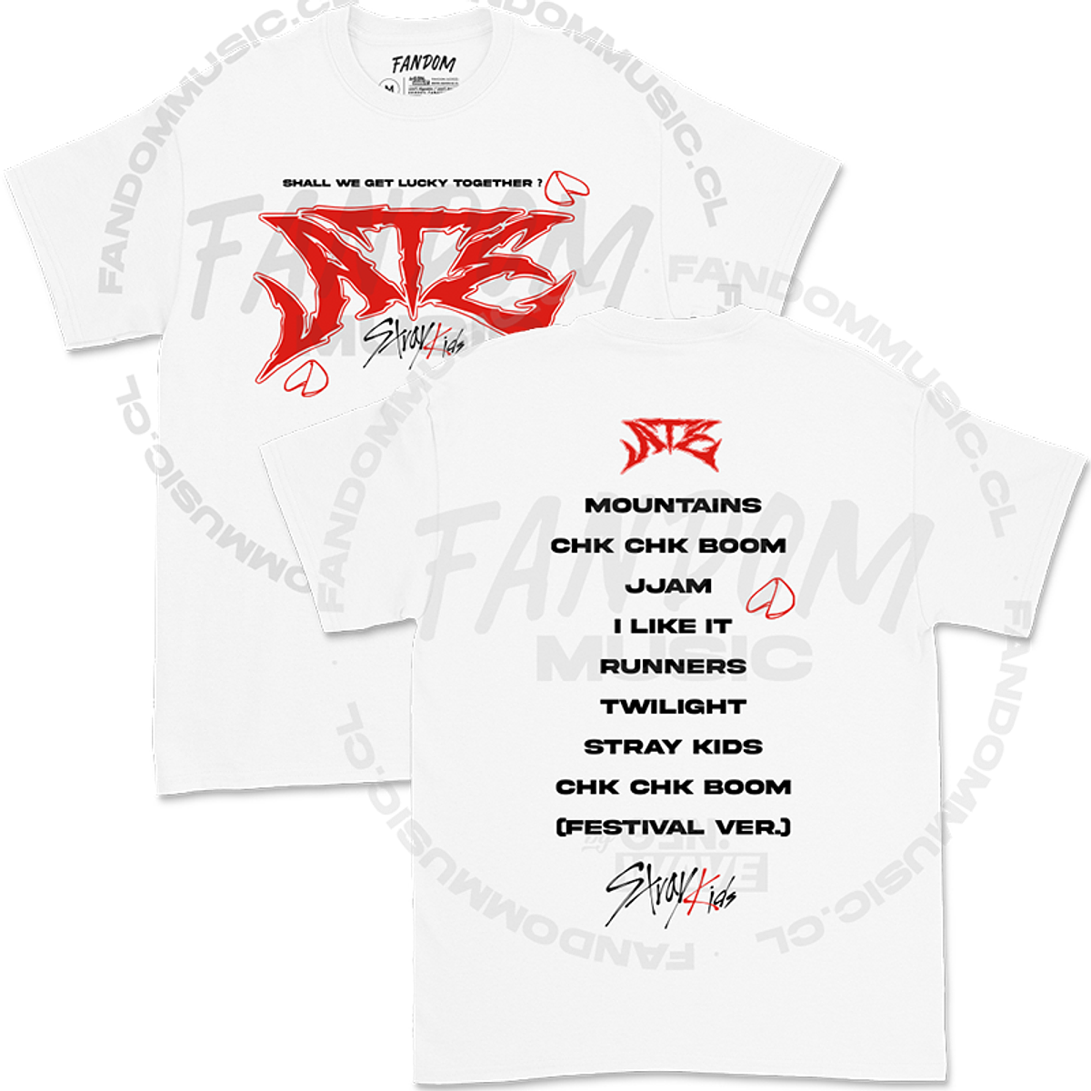 Stray Kids · ATE Tracklist Polera