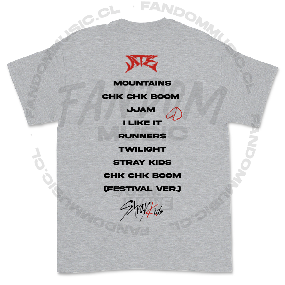 Stray Kids · ATE Tracklist Polera