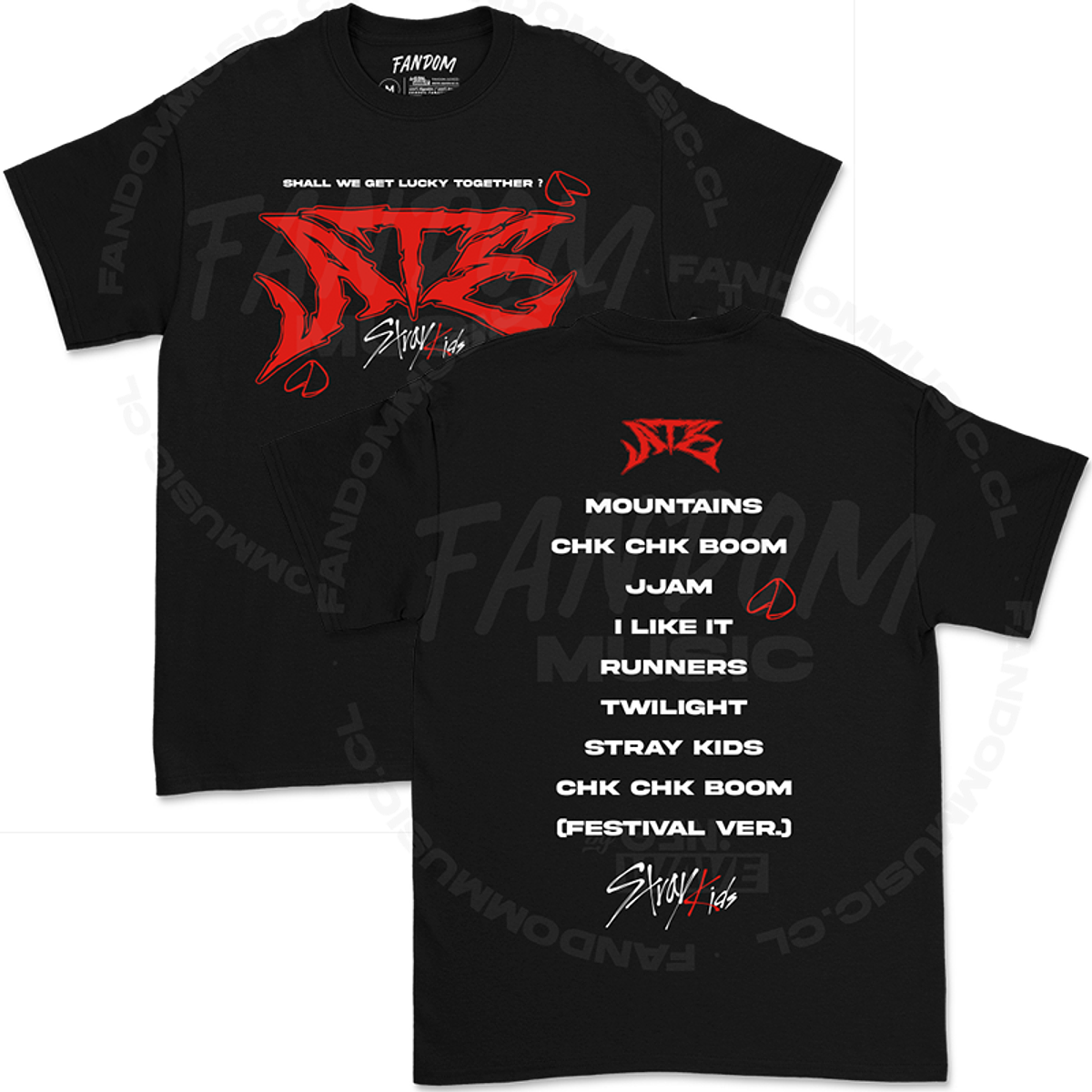 Stray Kids · ATE Tracklist Polera