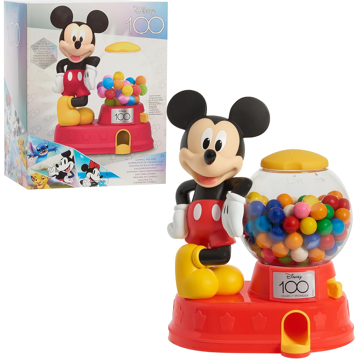 MAQUINA GUMBALL 100 AÑOS DISNEY MICKEY MOUSE