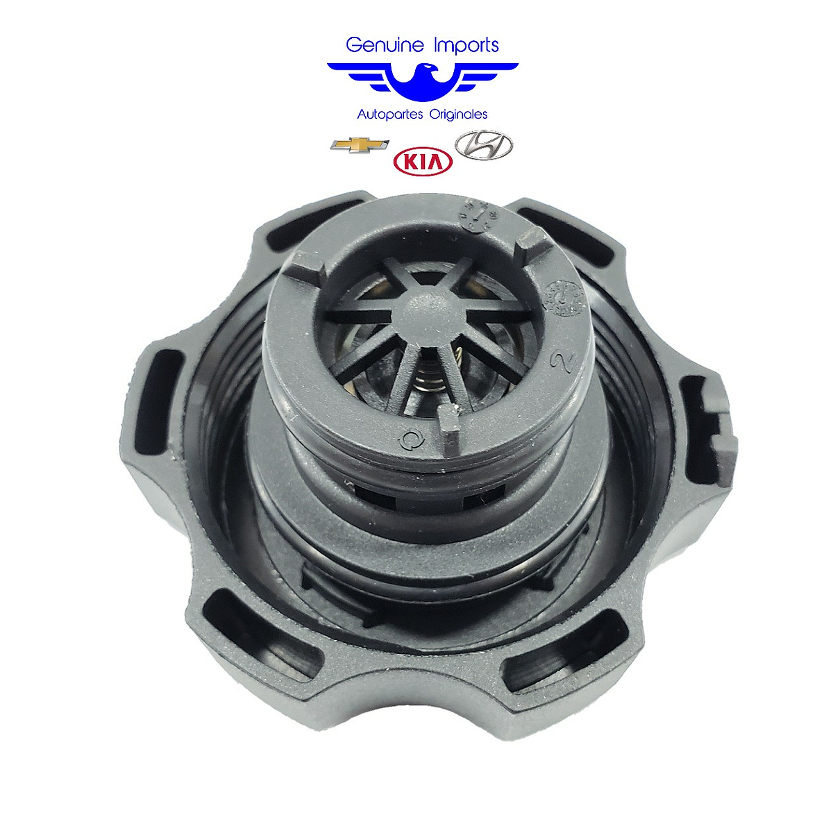 Tapa Deposito Auxiliar Radiador Original Gm Spark Gt Trac...