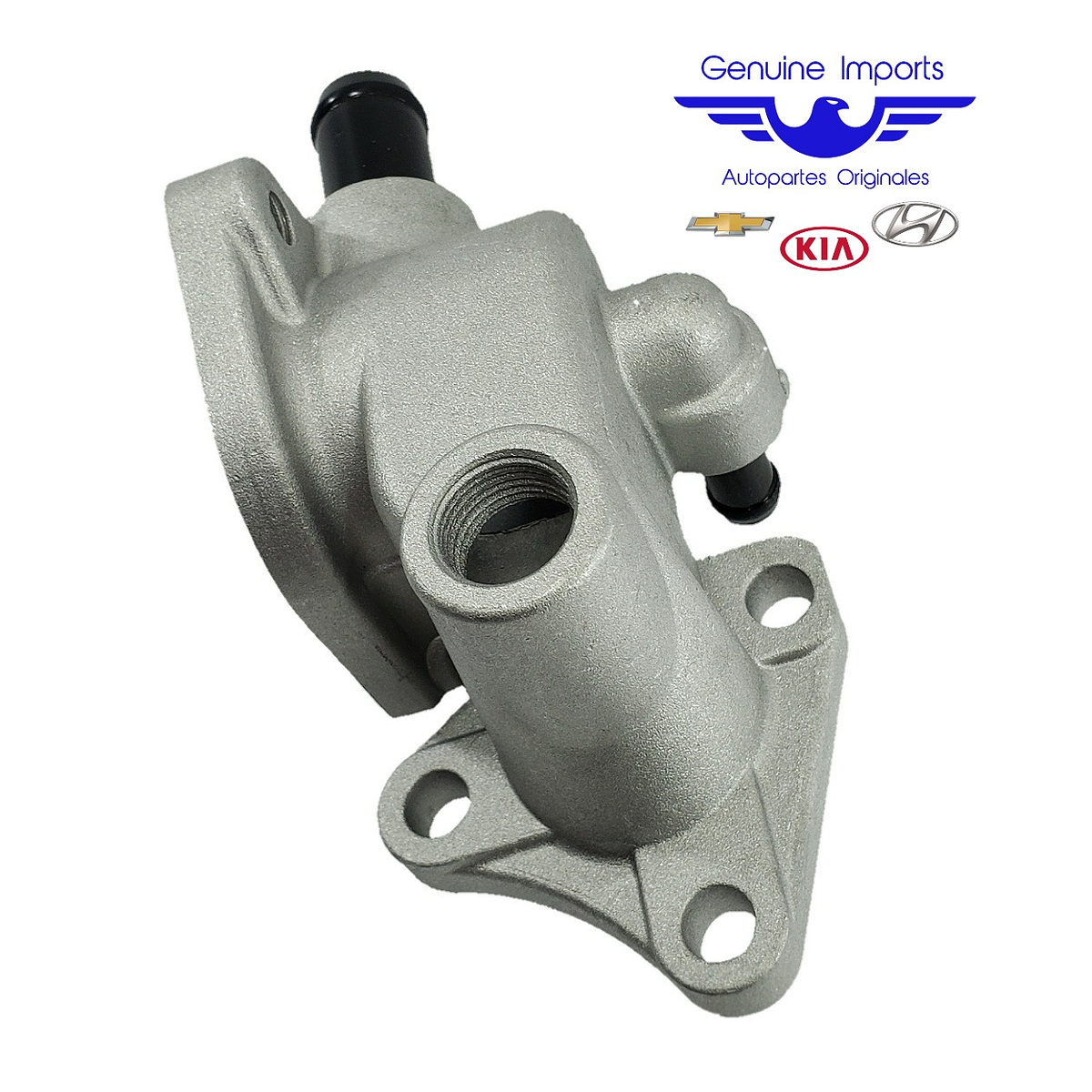 Base Carcasa Termostato Hyundai Atos Metalica Ref: 25622-...