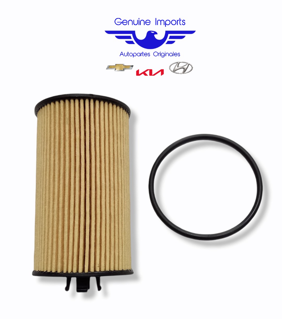 Filtro Aceite Chevrolet Sonic Cruze Tracker Cobalt Ref: 9...