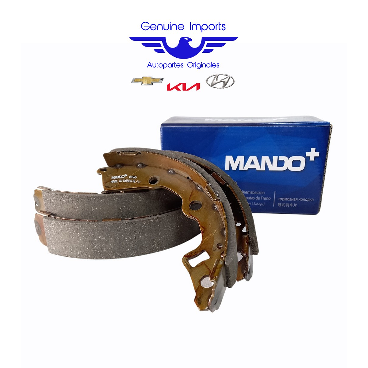 Bandas Freno Kia Picanto I II Morning Ref: 58350-07A00