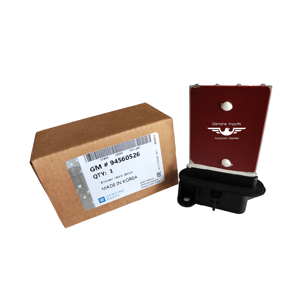 Resistencia Motoventilador Sonic Tracker Ref: 94560526