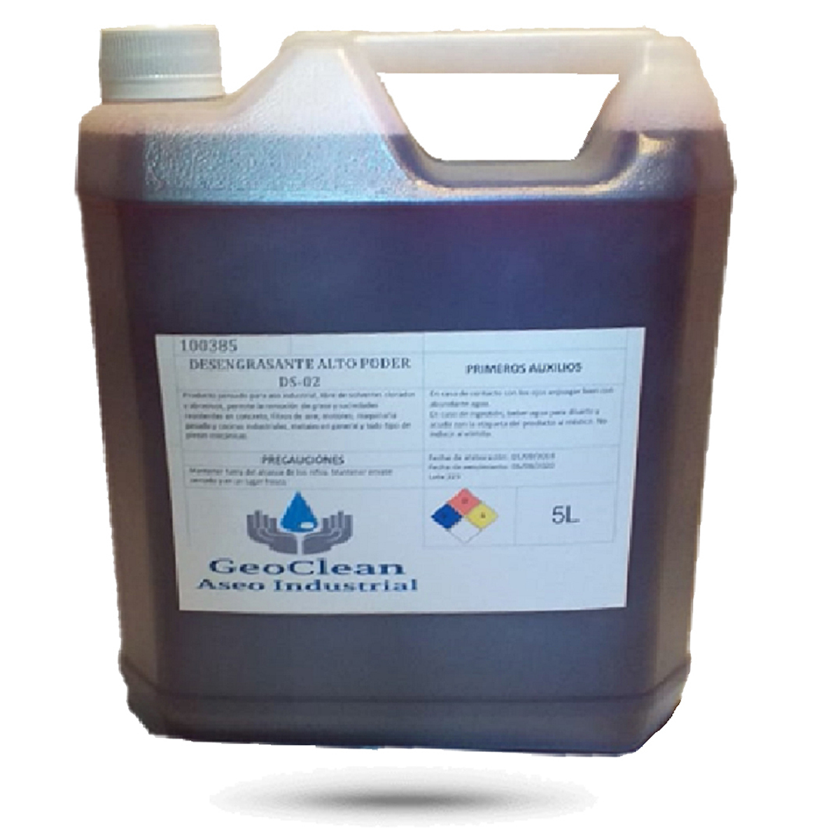 Desengrasante Industrial geoclean DS-02 (5 LITROS)