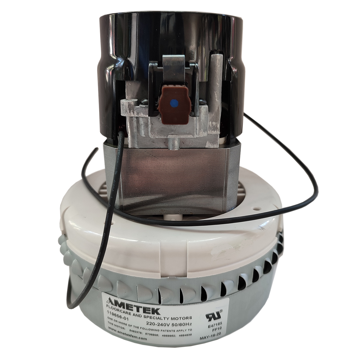 Motor doble turbina para Aspiradora 1000 W Ametek