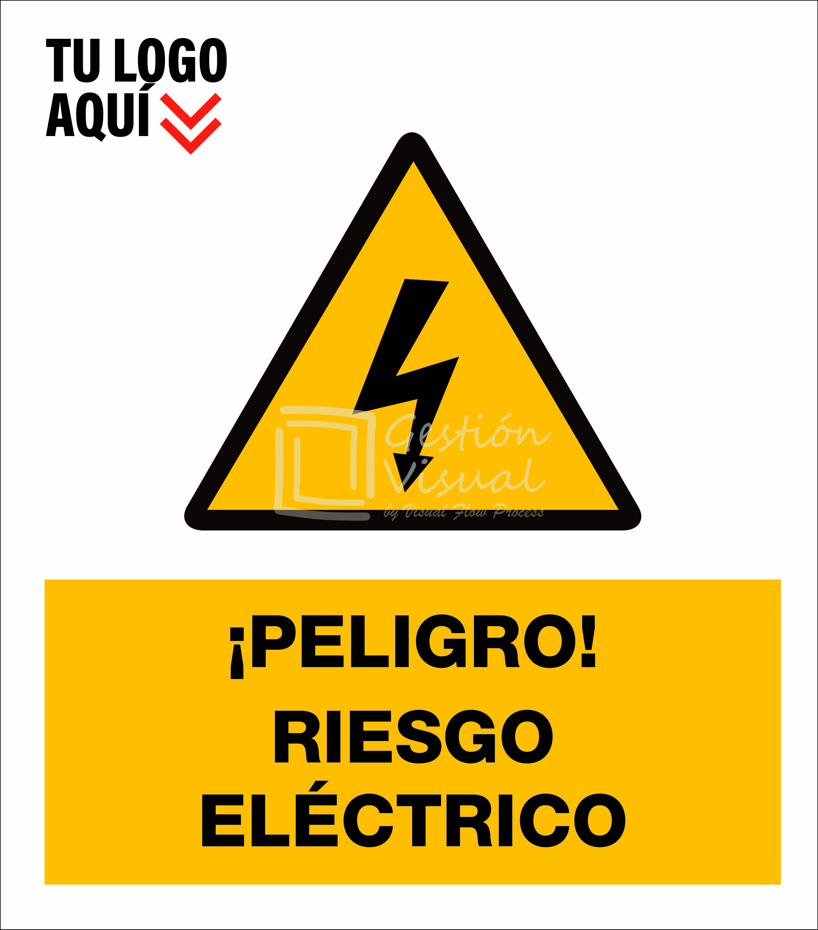 Señalética Peligro Riesgo Eléctrico