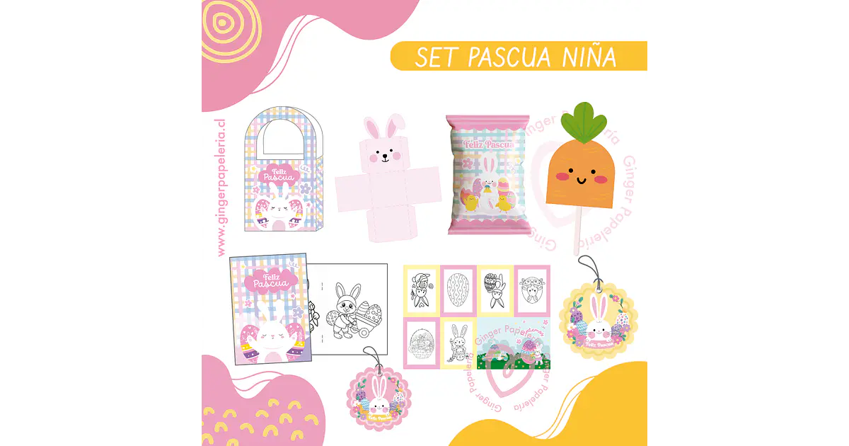 Digital Set Pascua Niña