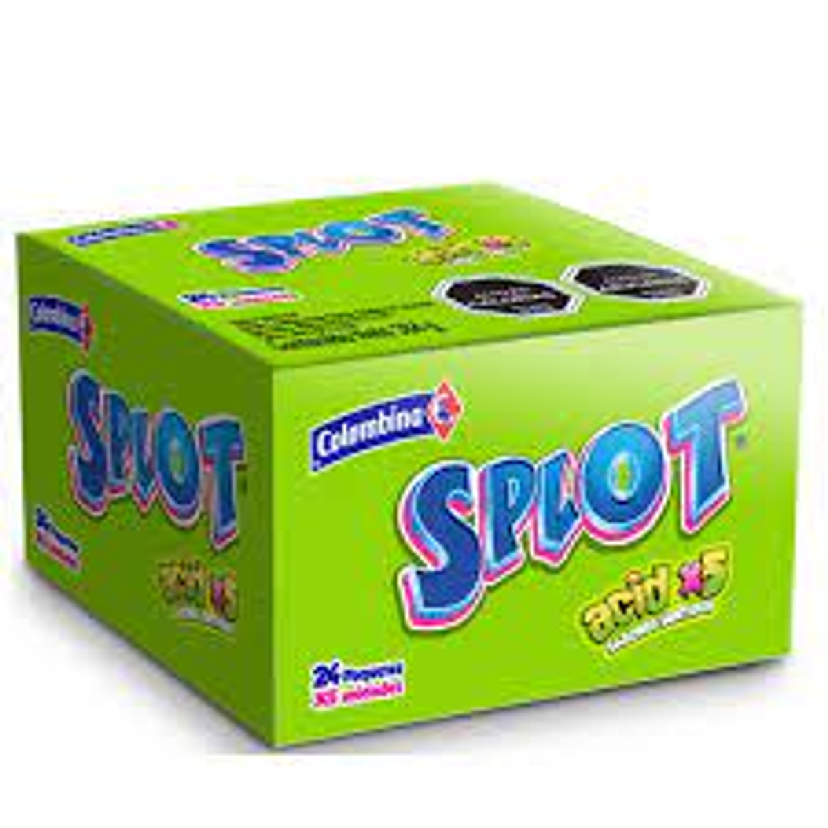 CHICLE SPLOT ACIDO x 24un. (18) | GINO