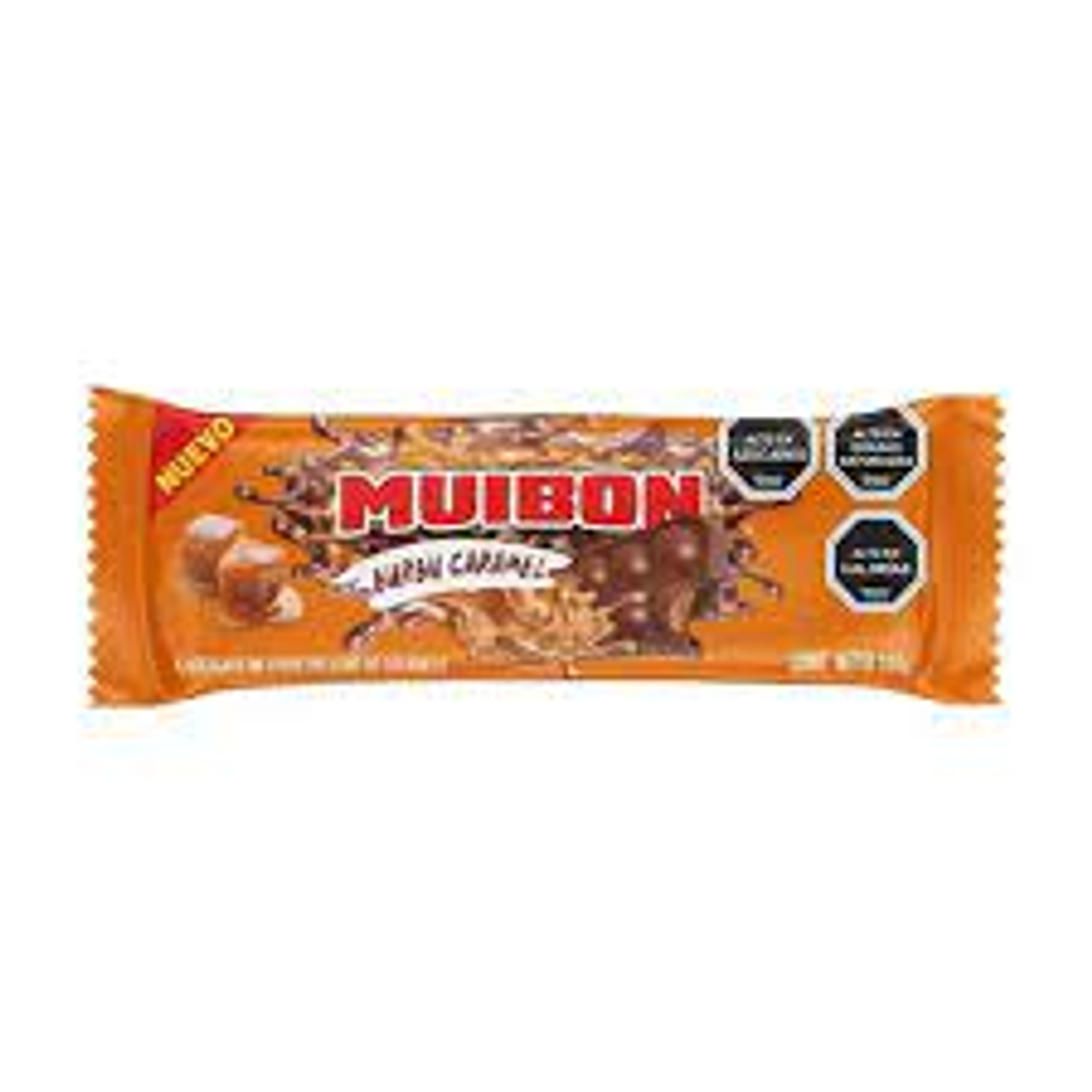 TABLETA CHOCOLATE MUIBON BURBU CARAMEL 100grs. (24 | GINO