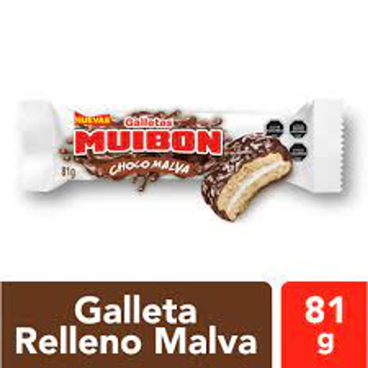 GALLETA MUIBON CHOCO MALVA 81grs. (24) | GINO