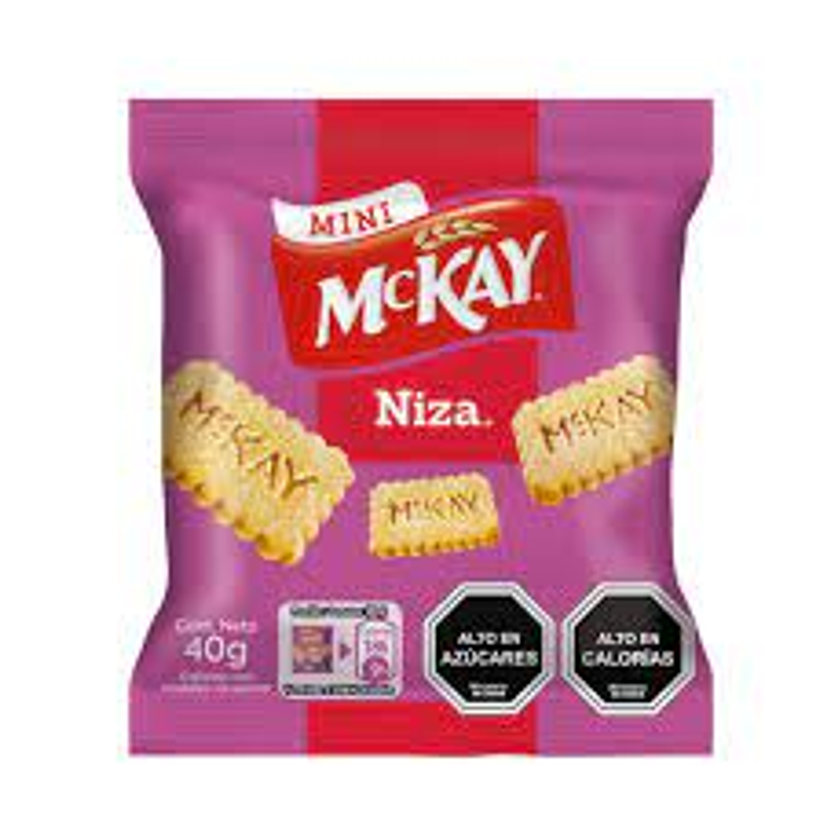 GALLETA MINI NIZA MCKAY 40grs. (42) | GINO