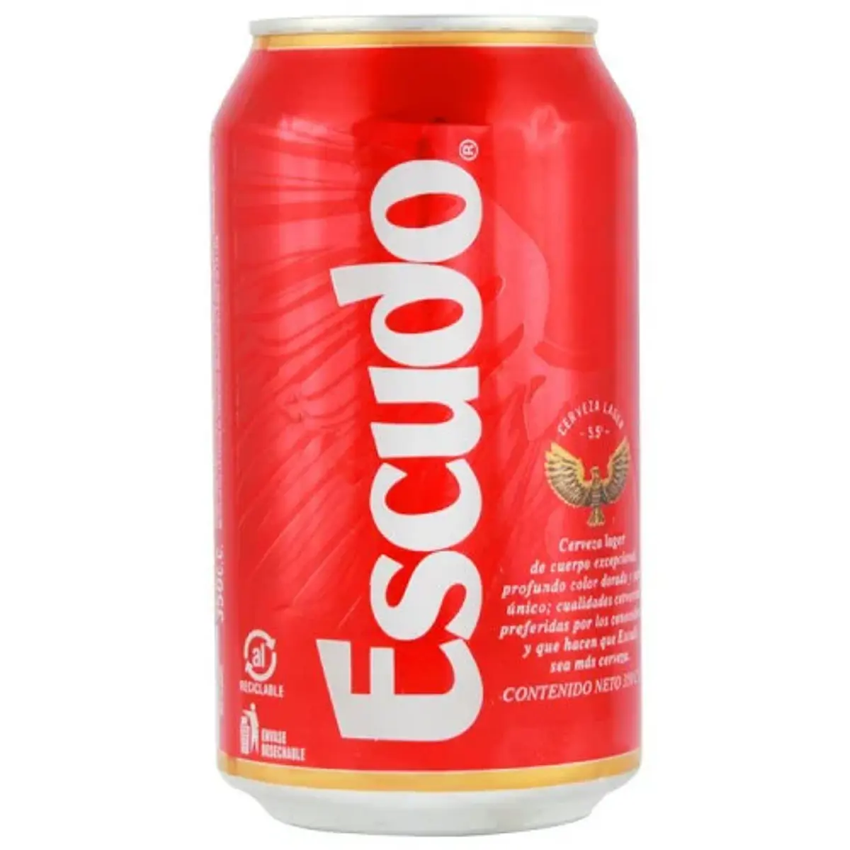 CERVEZA ESCUDO LATA 350cc.x 6 (4) 5.5º G.L | GINO