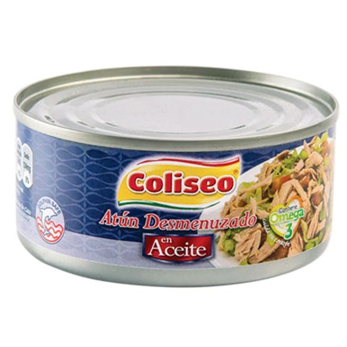 ATUN DESMENUZADO COLISEO AL ACEITE 160grs. (48) | GINO