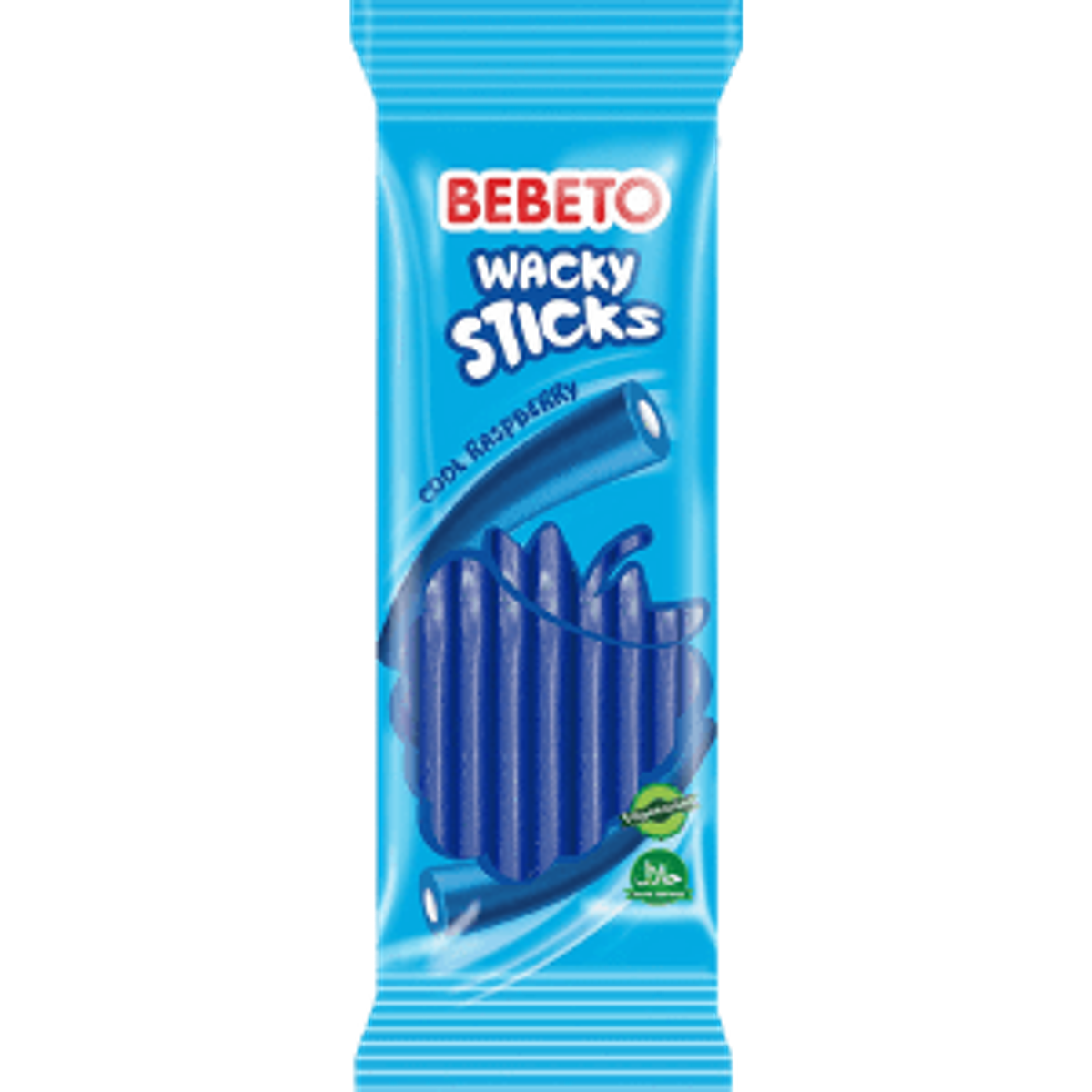 BEBETO WACKY STICKS FIZZI FRAMBUESA 180grs. (24) | GINO